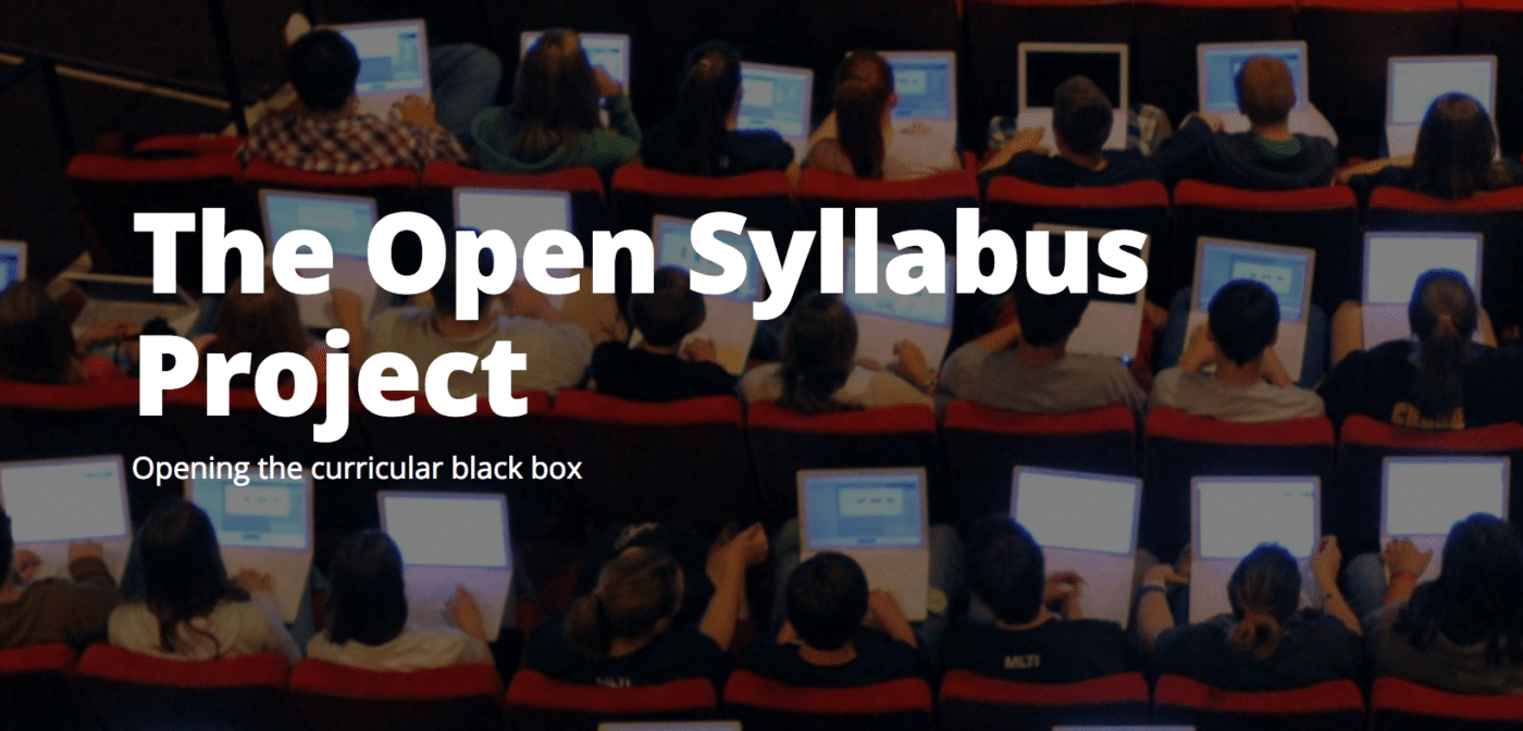 Open Syllabus Project (OSP) permite buscar los libros más recomendados por los profesores en las ...