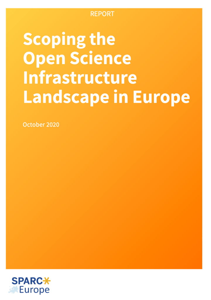 Análisis del panorama de la infraestructura de ciencia abierta en ...